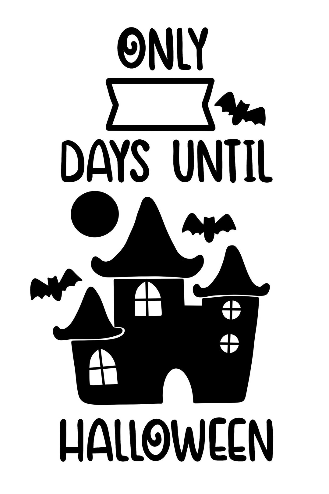 Halloween Countdown SVG and PNG/ Decal/ Sticker - Etsy