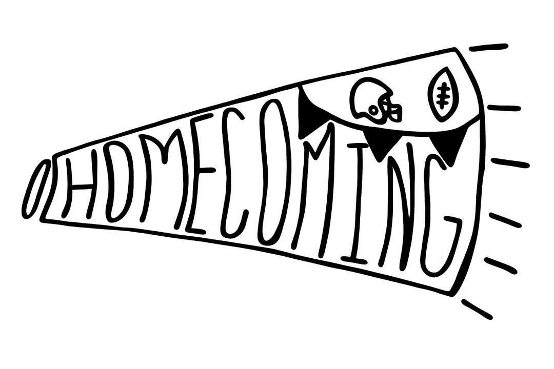 Homecoming SVG and PNG/ Decal/ Sticker/ School Spirit/ Football - Etsy
