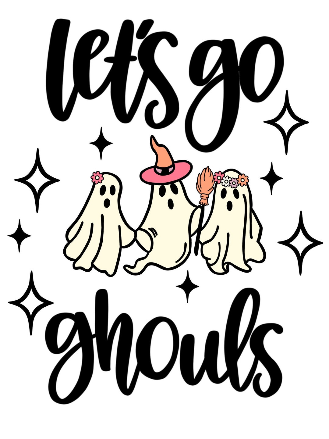 Let's Go Ghouls SVG and PNG/ Decal/ Sticker/ Halloween - Etsy
