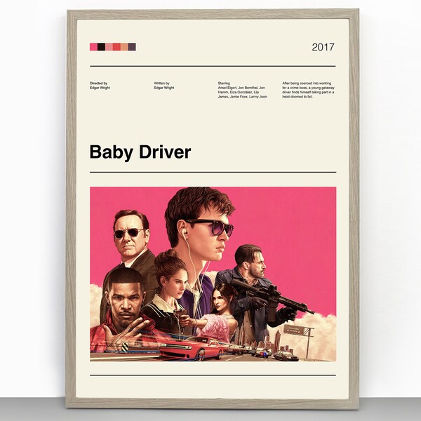 Baby Driver Poster - Etsy