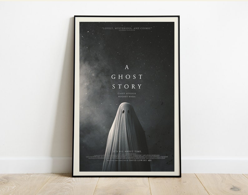 A Ghost Story Poster / Minimalist Movie Poster Print / A24 / - Etsy