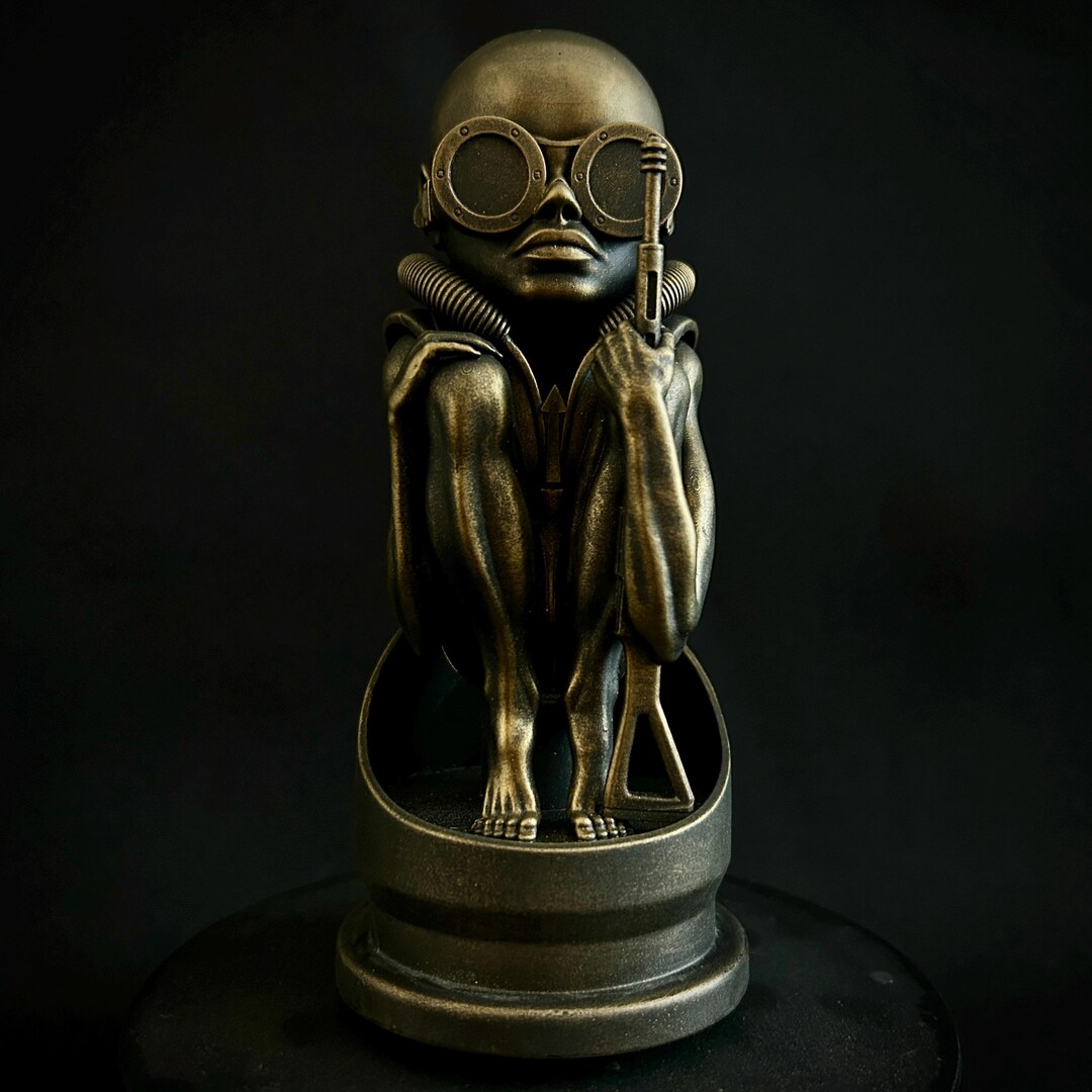 Bullet Baby – 3D-geprint beeldhouwwerk geïnspireerd op de ...