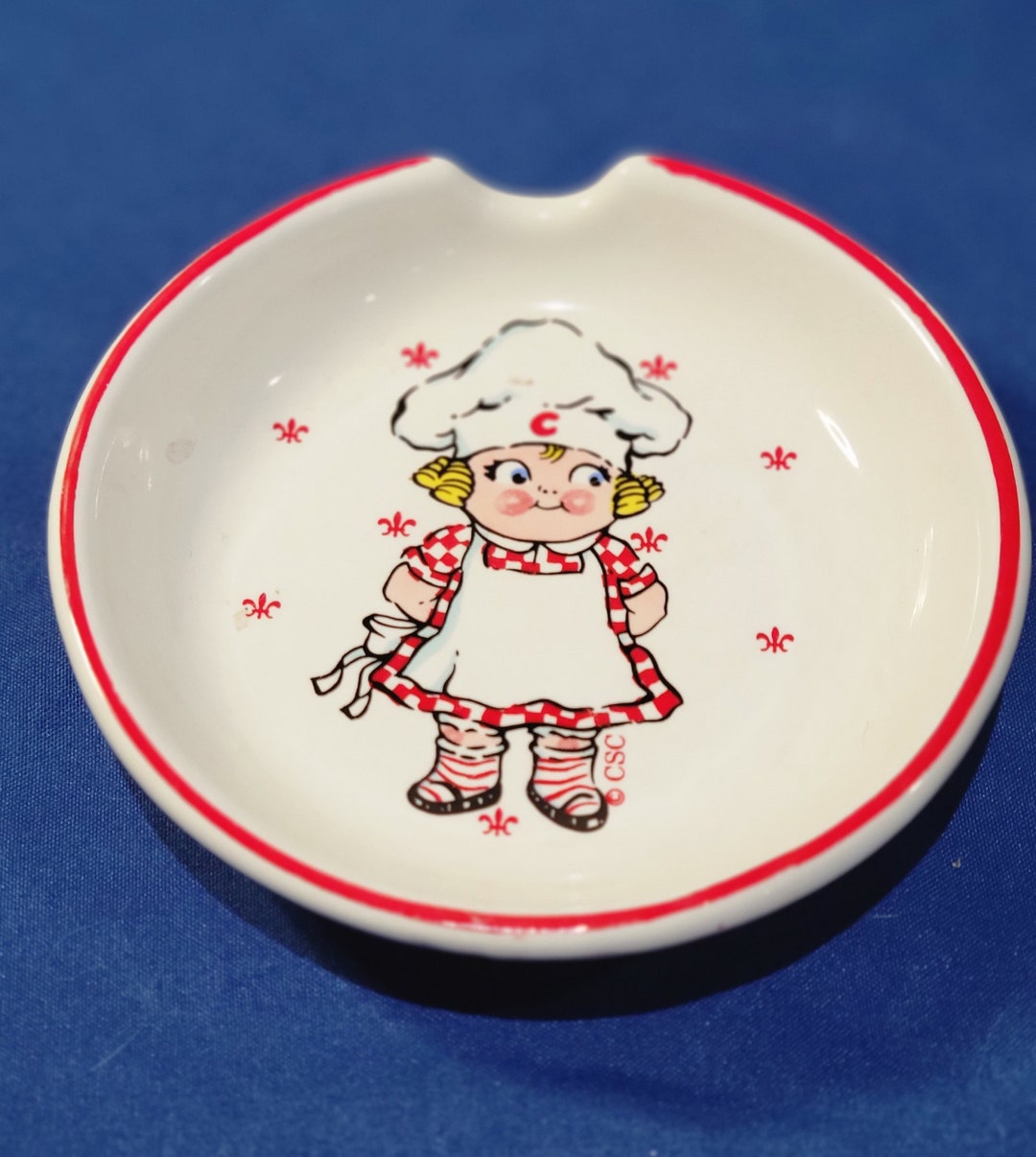 Vintage Campbell's Soup Kids Spoon Rest Girl Retro - Etsy