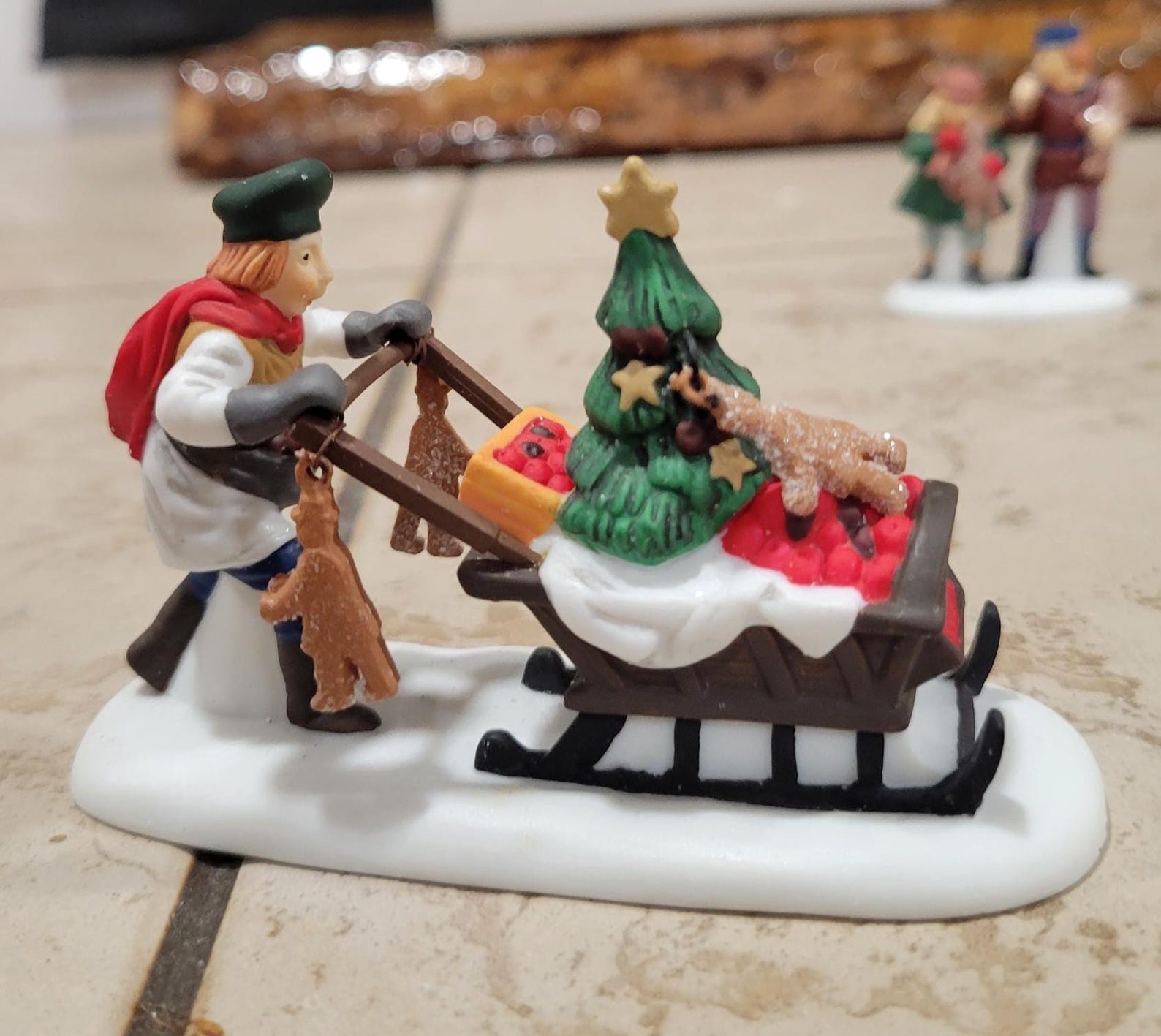 Vintage Retired Department 56 - the Gingerbread Vendor, Heritage ...