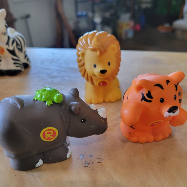 Little People Alphabet Animals - Etsy