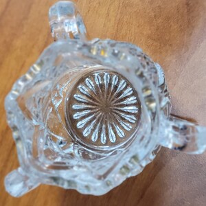 Vintage Early American Glass Minnesota Pattern Crystal Three Handled ...