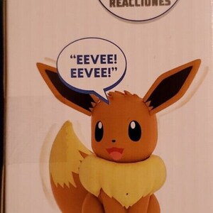 Pokemon Electronic and Interactive My Partner Eevee Reacts to Touch and ...