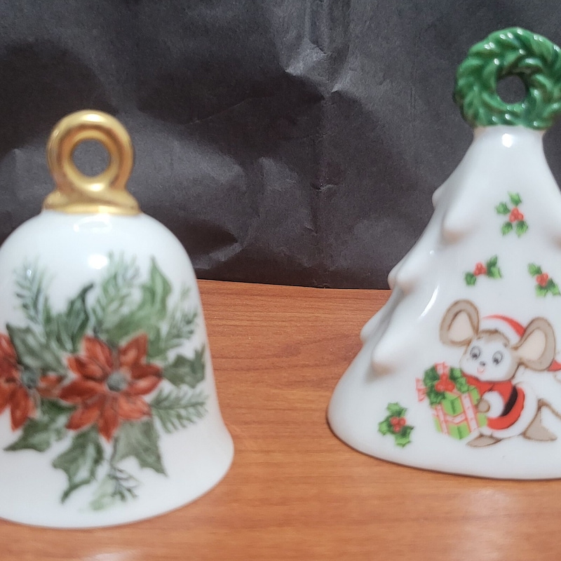 Lefton Christmas Bell - Etsy