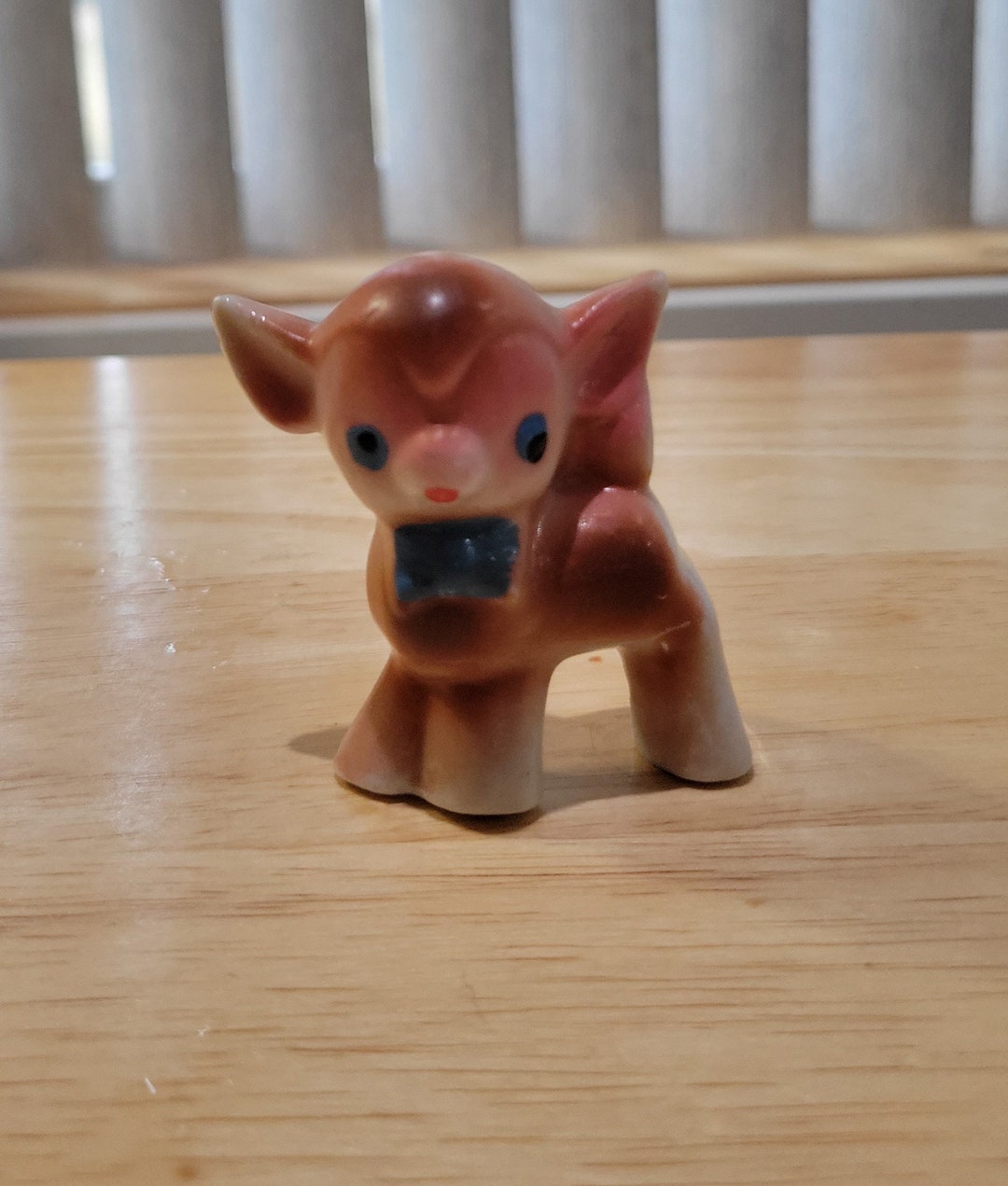 Vintage Miniature Fawn Figurine, Ceramic Porcelain China Deer, 1950's ...