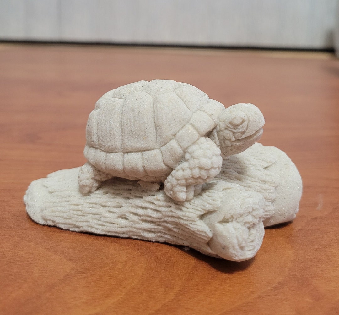 Sand Formed Sandcast Turtle Tortoise Figurine - Etsy