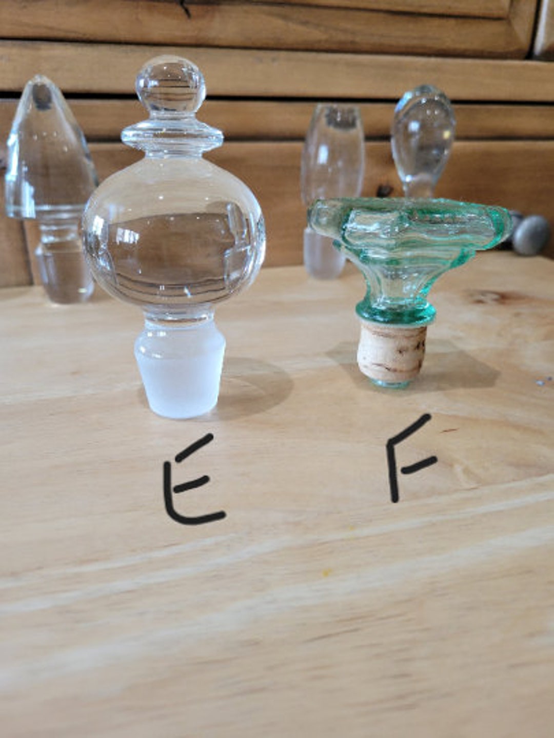 Decanter Stoppers Bottle Stoppers Crystal Whiskey Wine Stoppers ...