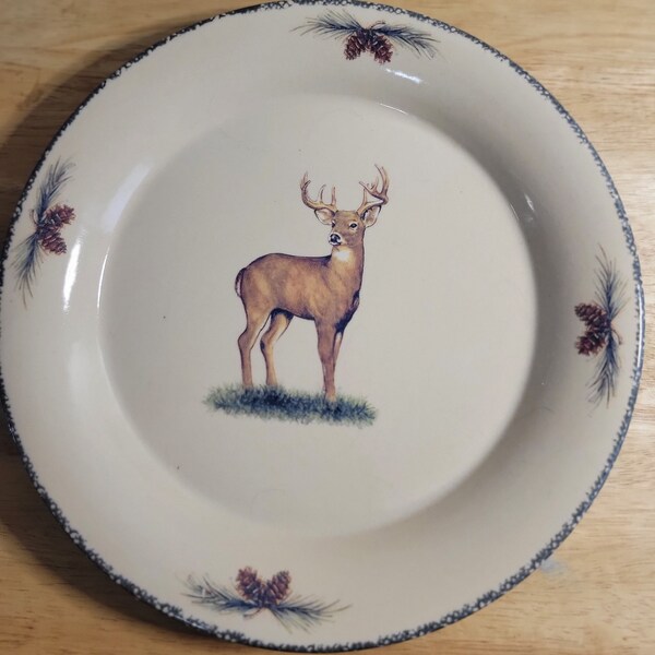 Deer Plate - Etsy