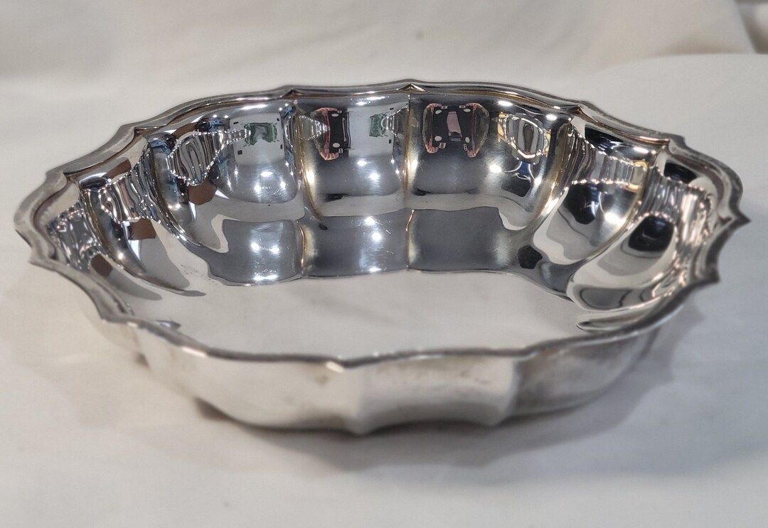 Vintage Chippendale International Silverplate Dresser Bowl - Etsy