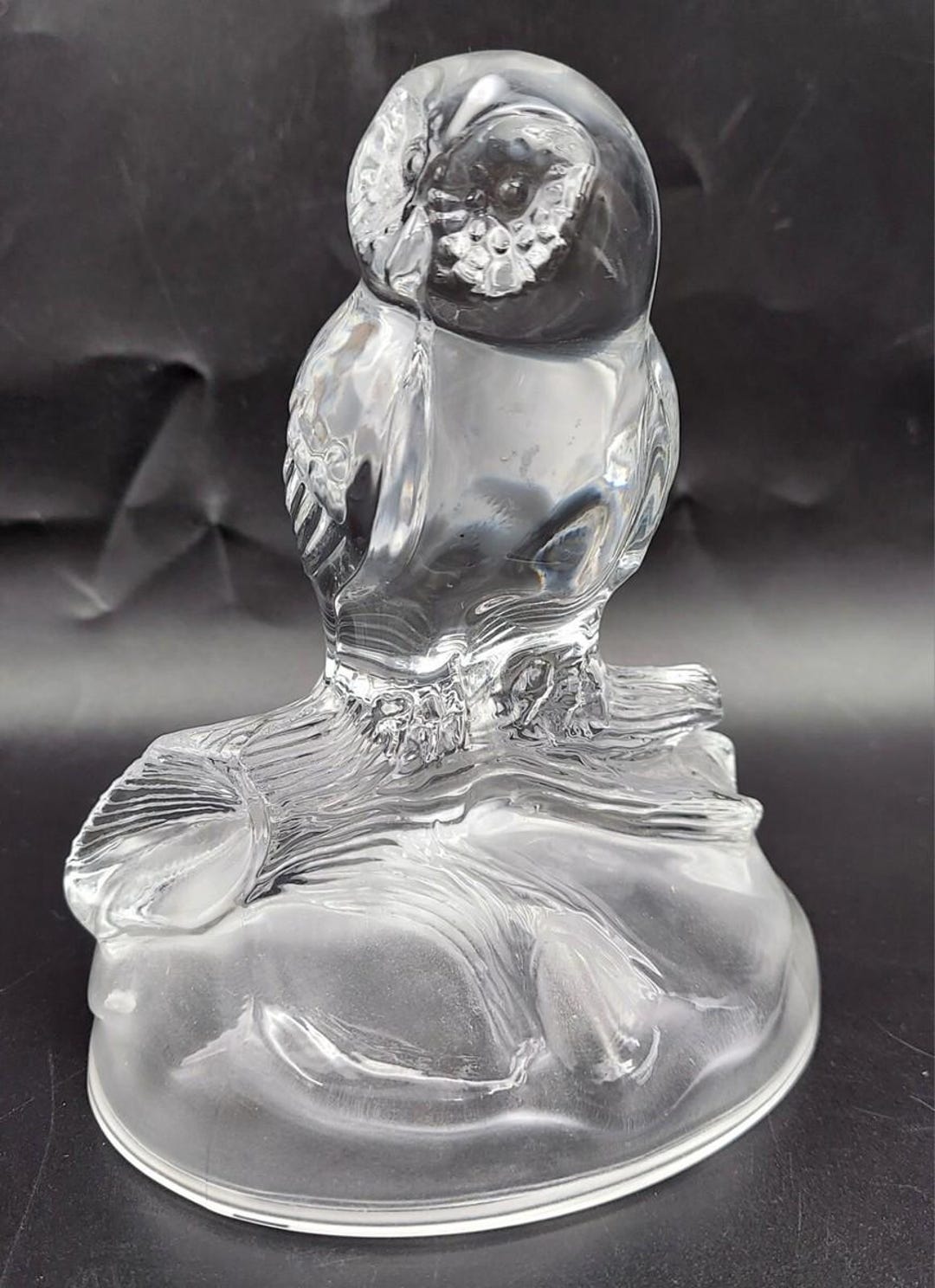 Vintage Crystal Barn Owl Animal Boutique by Cristal D'arques - Durand ...
