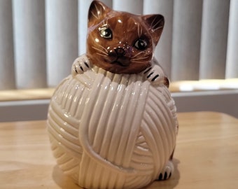 Mccoy Cat String Holder - Etsy