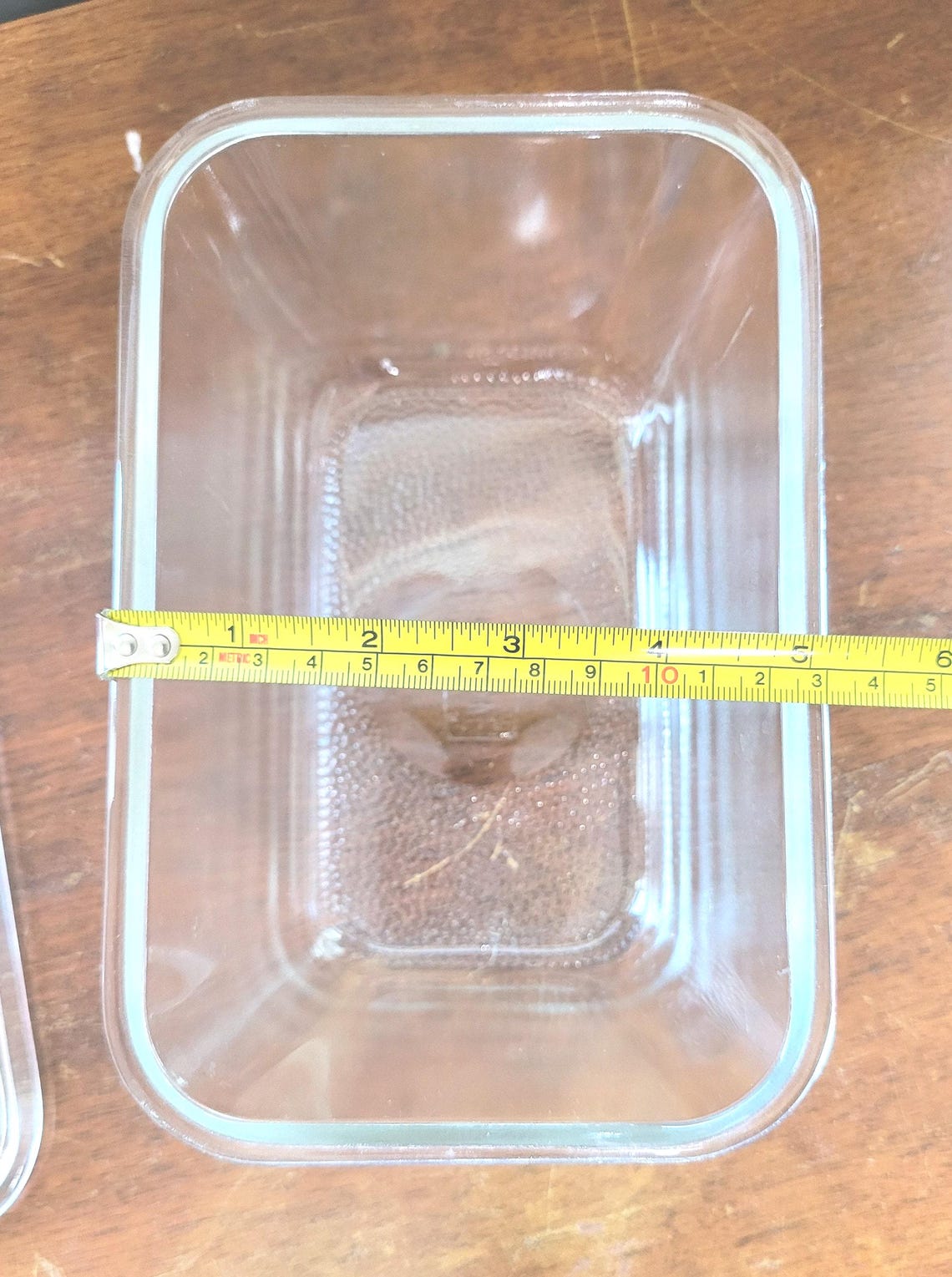 Vintage Glasbake Clear Glass Bread Loaf Pan, Art Deco Fin Lid, 1.5 ...