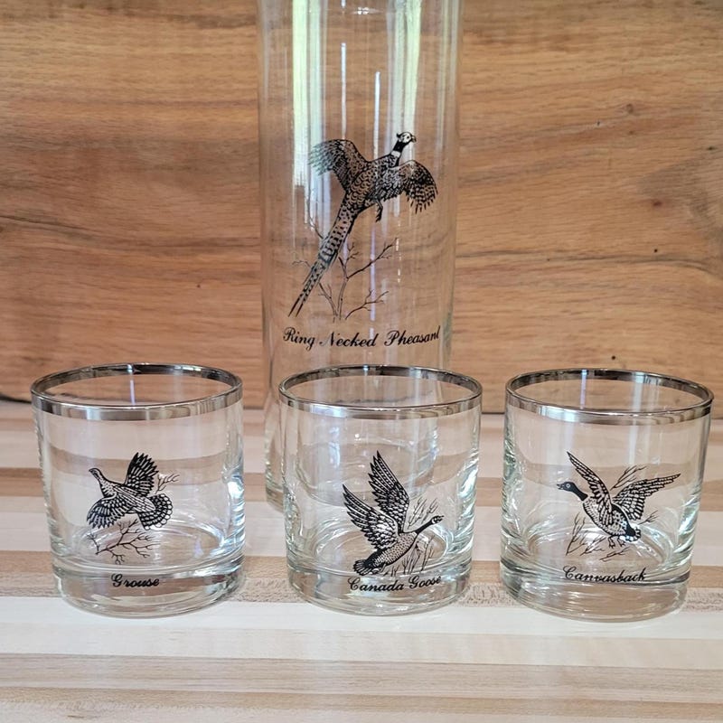 Vintage Mcm Duck Glasses - Etsy