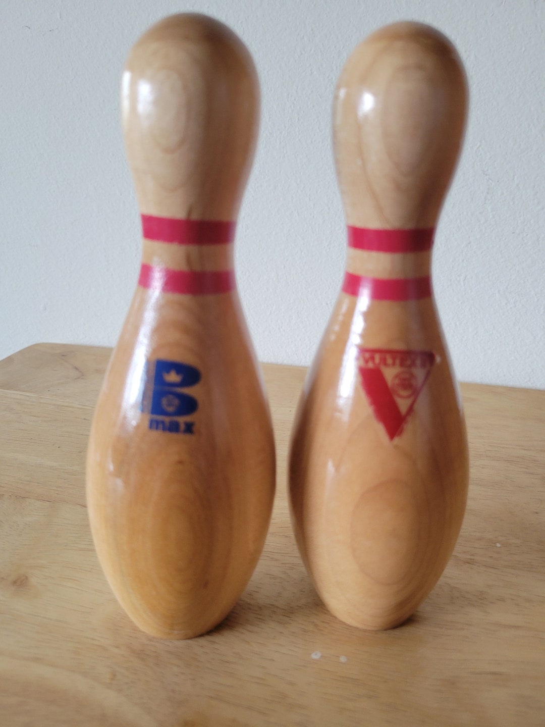 Miniature Wooden Vultex II or B Max Bowling Pin, 6.5 Inches Tall ...