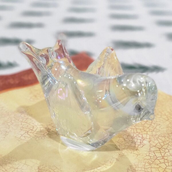 Crystal Dove Figurine - Etsy