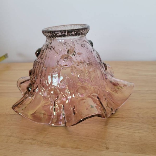 Fenton Cabbage Rose Lamp - Etsy