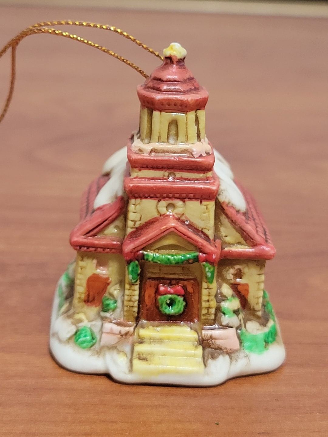 Vintage 1986 Lefton Ornament Colonial Village Ceramic House, 05816 - Etsy