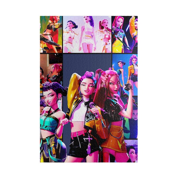 Kpop Demon Hunters Puzzle - Etsy