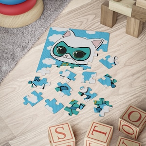 Super Kitties Bitsy Kids' Puzzle, 30-piece - Etsy