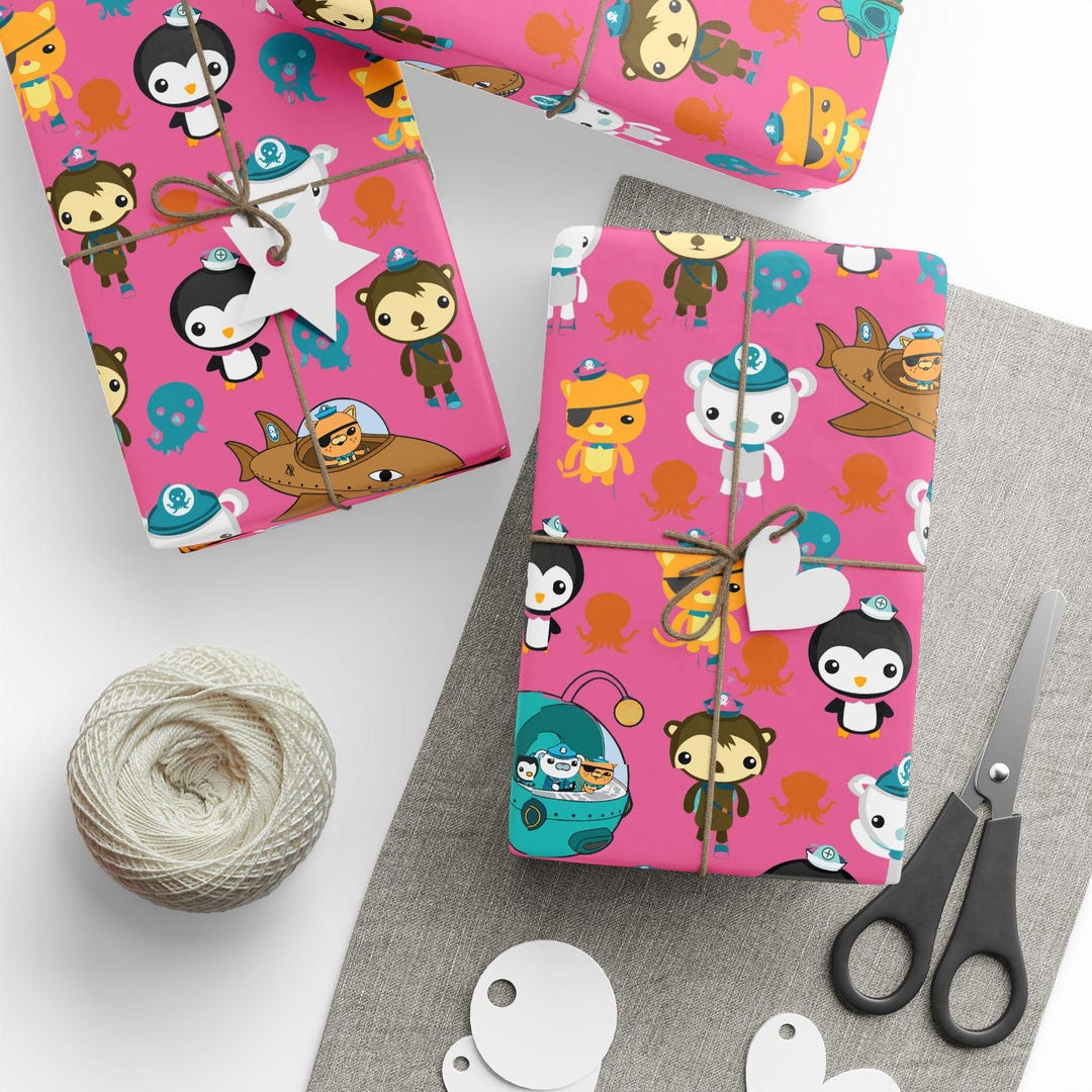 Octonauts Wrapping Papers - Etsy