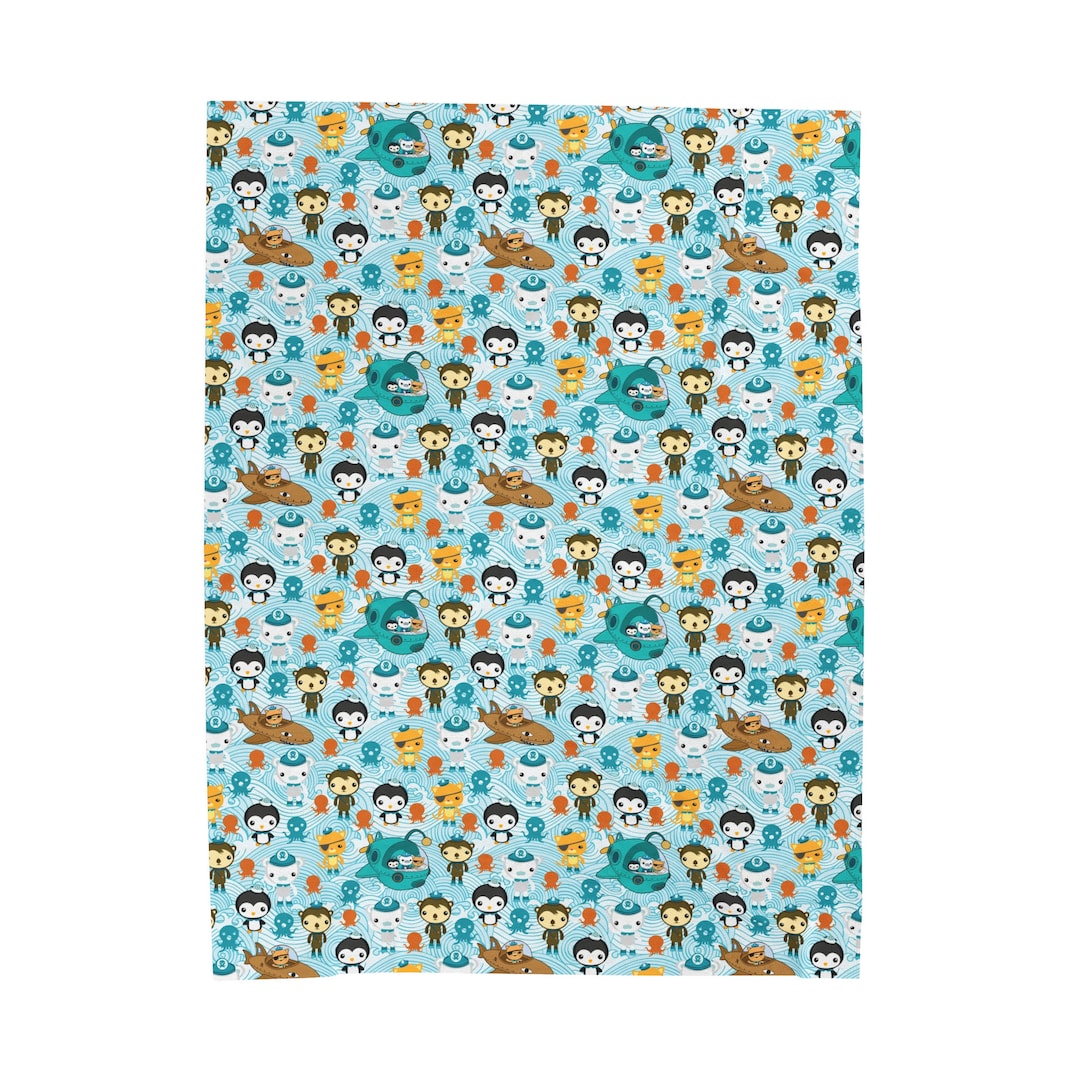 Octonauts Velveteen Plush Blanket - Etsy