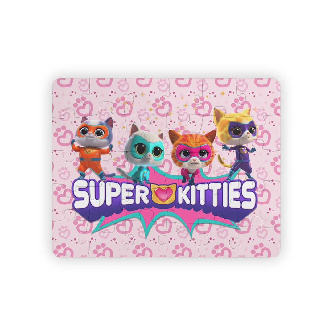 Super Kitties Kids' Puzzle, 30-piece - Etsy