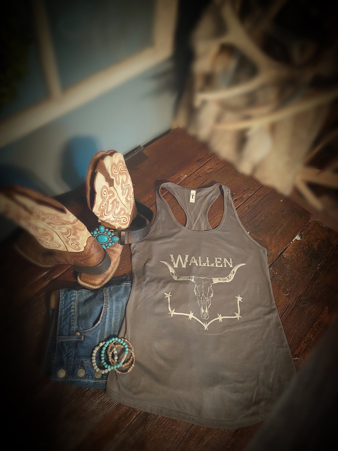WALLEN Women's Country Music Tank Top - Etsy