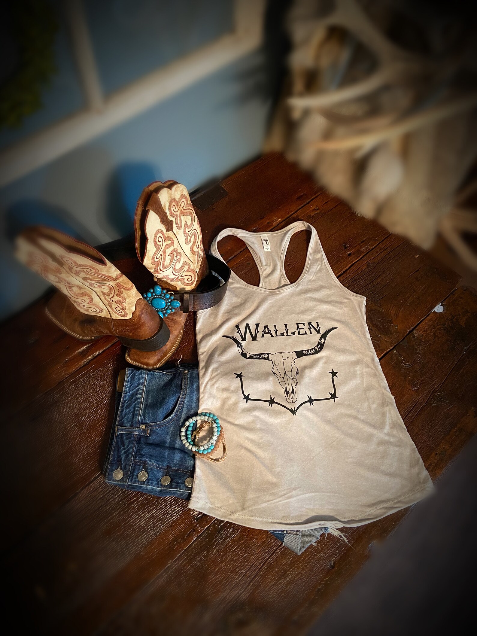 WALLEN Women's Country Music Tank Top - Etsy
