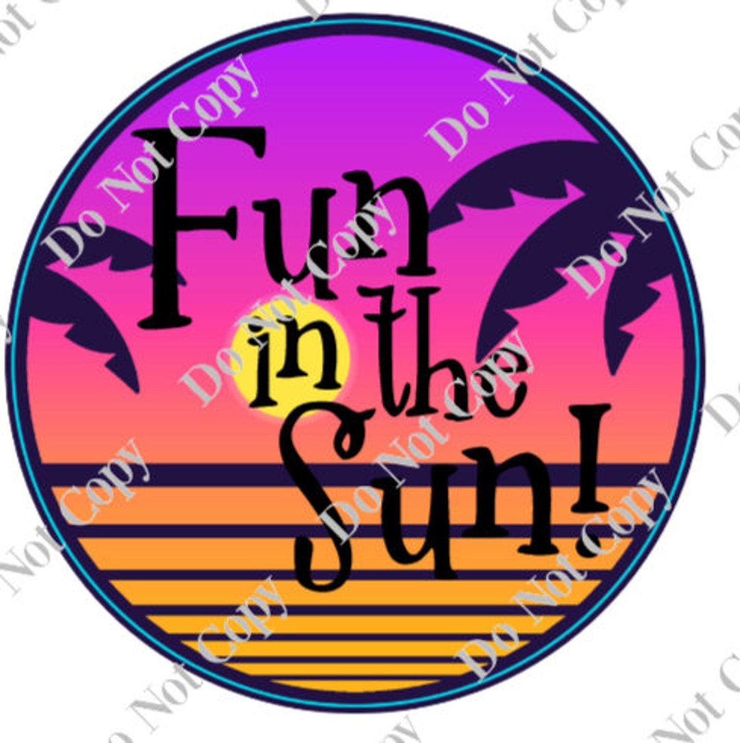 Fun in the Sun Digital Download - Etsy