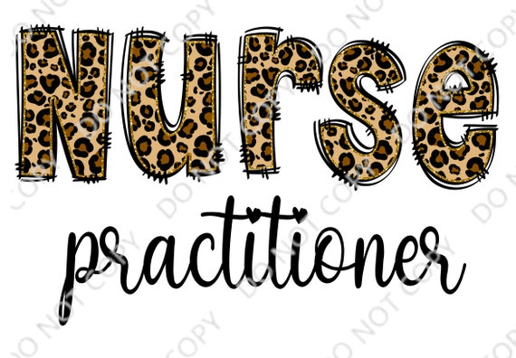 Leopard Nurse Practitioner PNG Digital Download - Etsy