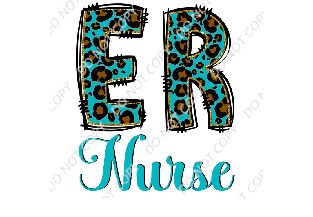 ER Nurse PNG Digital Download - Etsy