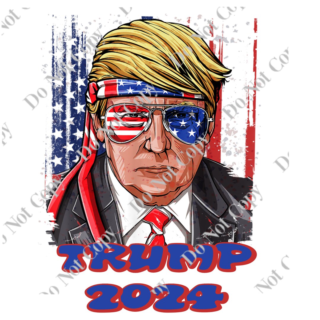Trump 2024 PNG Digital Download - Etsy