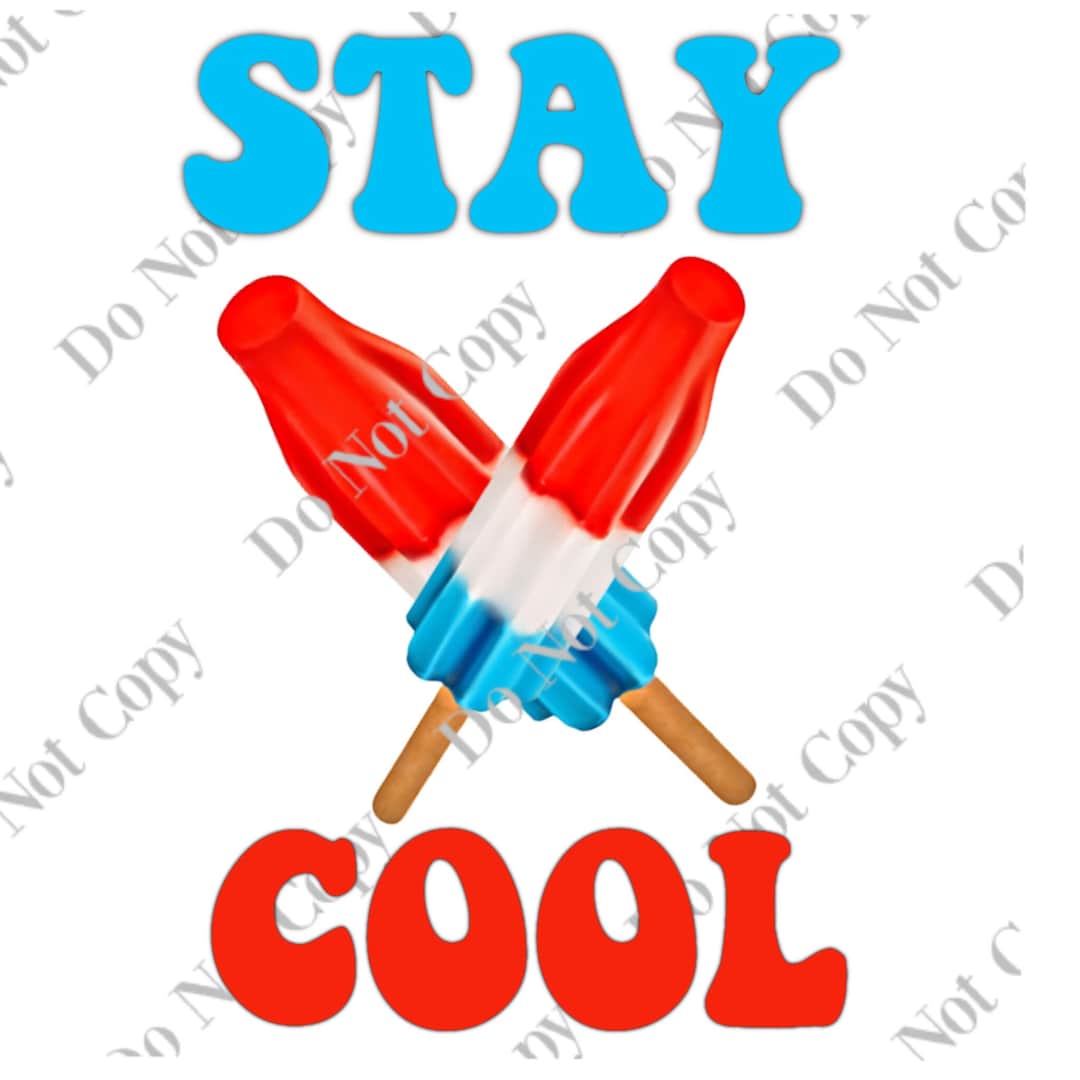 Stay Cool Popsicles PNG Digital Download - Etsy