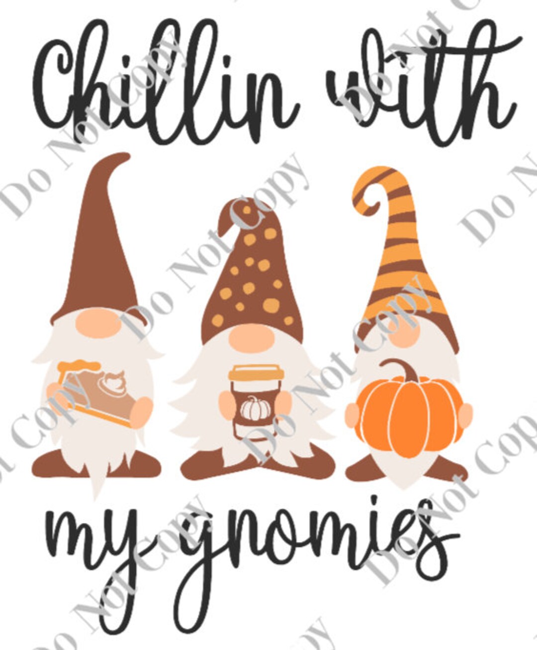 Fall Chillin With My Gnomies PNG Digital Download - Etsy
