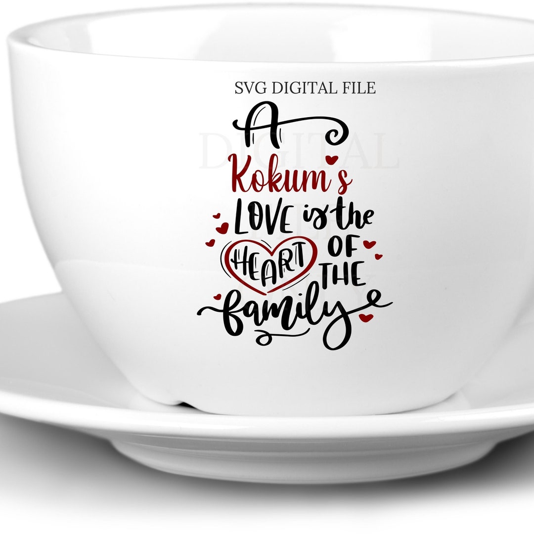 KOKUM| Grandmother| SVG| Cut File| Cricut| Silhouette| Design Space ...