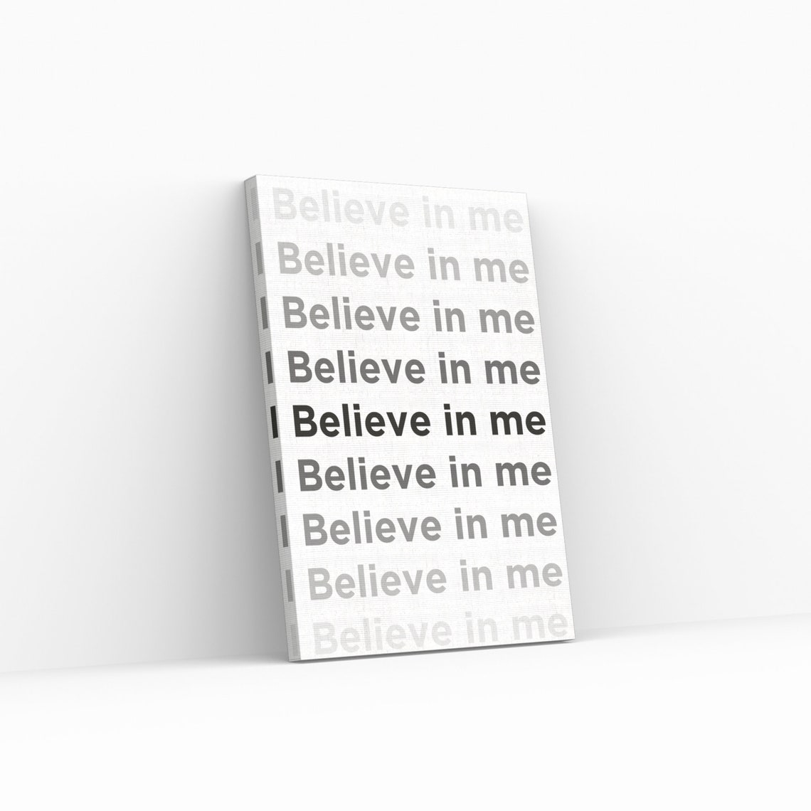 Positive Affirmation Printable Wall Art I Believe in Me - Etsy