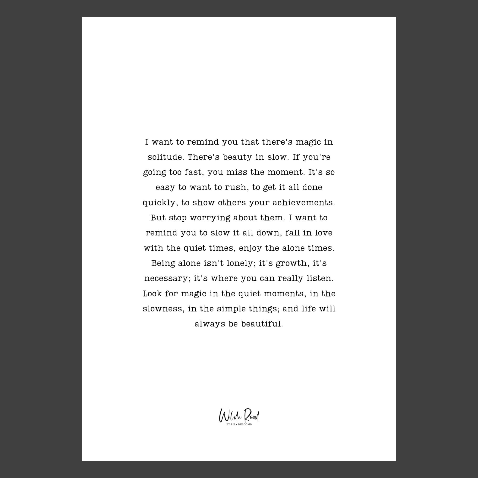 Your March Reminder Digital Printable, Inspirational Quote ...