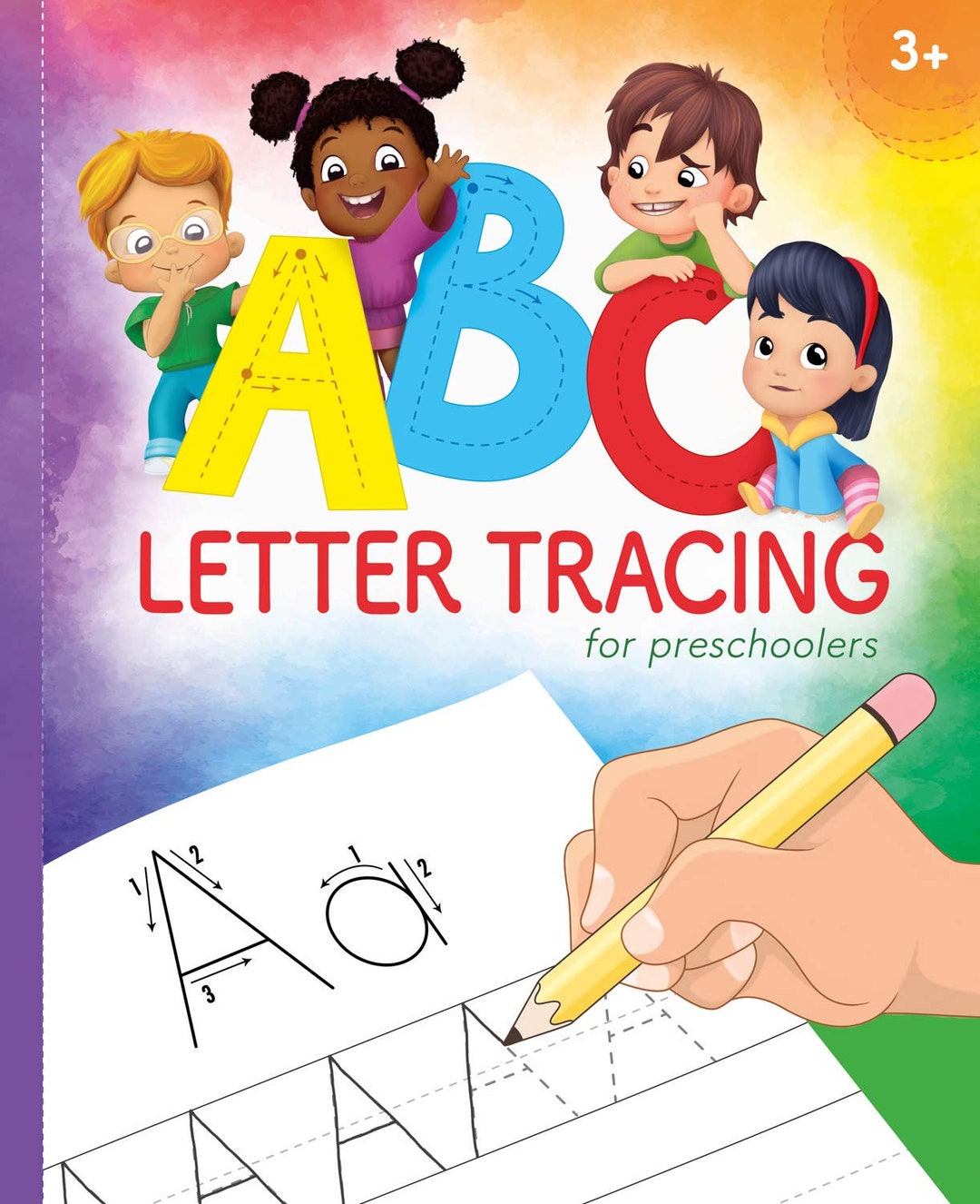 300 Downloadable Children's Practice Worksheets, Learn There Alphabet ...