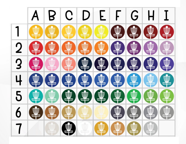 Disc Golf Vinyl Decal, Chain Smoker, Disc Golf Basket, Frisbee Golf ...