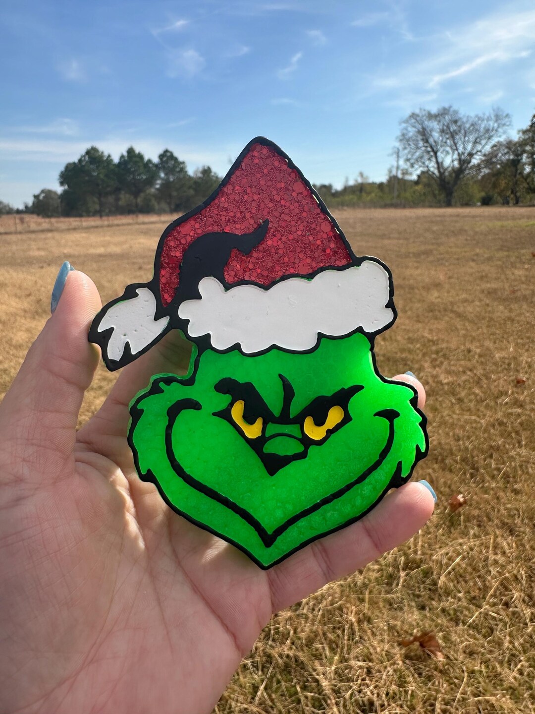 Christmas Freshie for Car Grinch Freshener Gifts options Available - Etsy