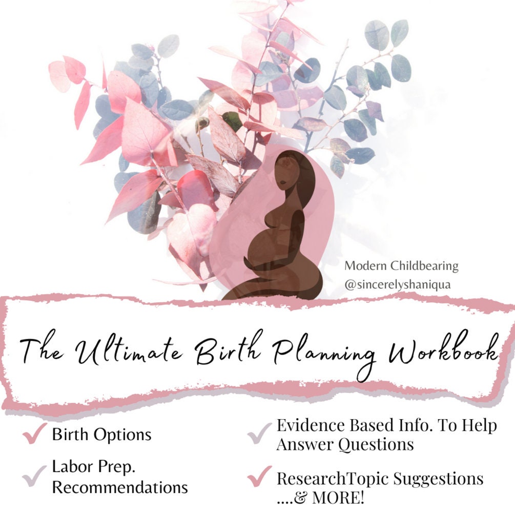 The Ultimate Birth Planning Workbook - Etsy