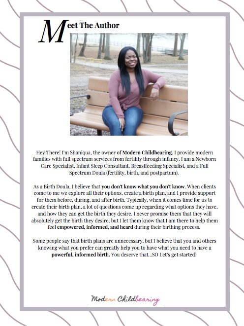 The Ultimate Birth Planning Workbook - Etsy