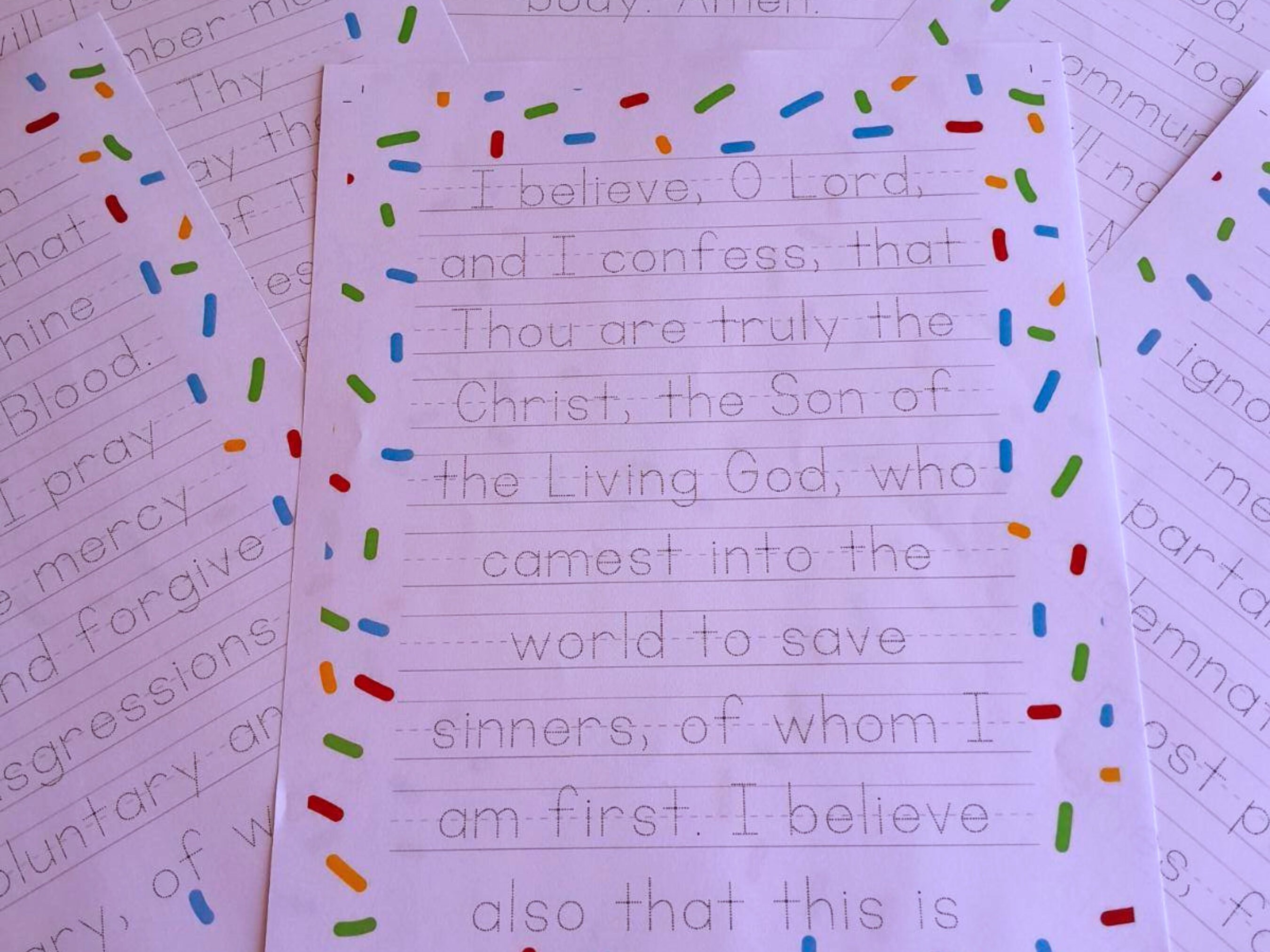 Orthodox Pre-communion Prayer Activity Pack OCA Orthodox Prayers for ...