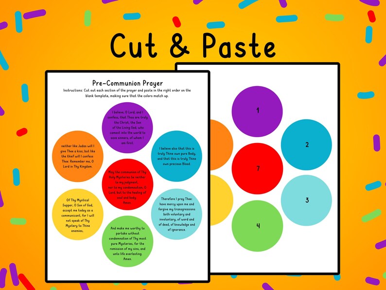 Orthodox Pre-communion Prayer Activity Pack OCA Orthodox Prayers for ...