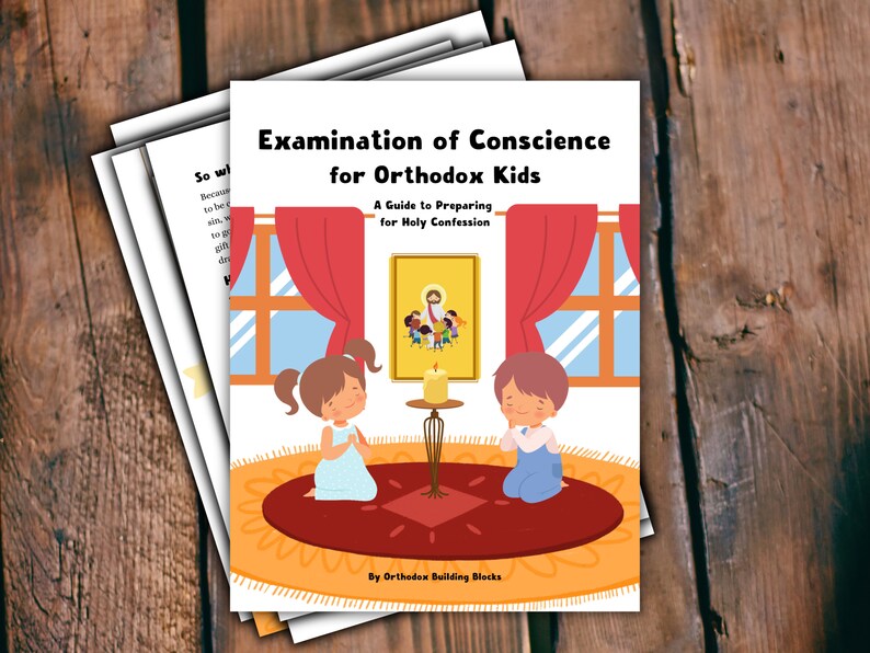 Orthodox Guide to Confession for Kids Sunday School Resources for ...