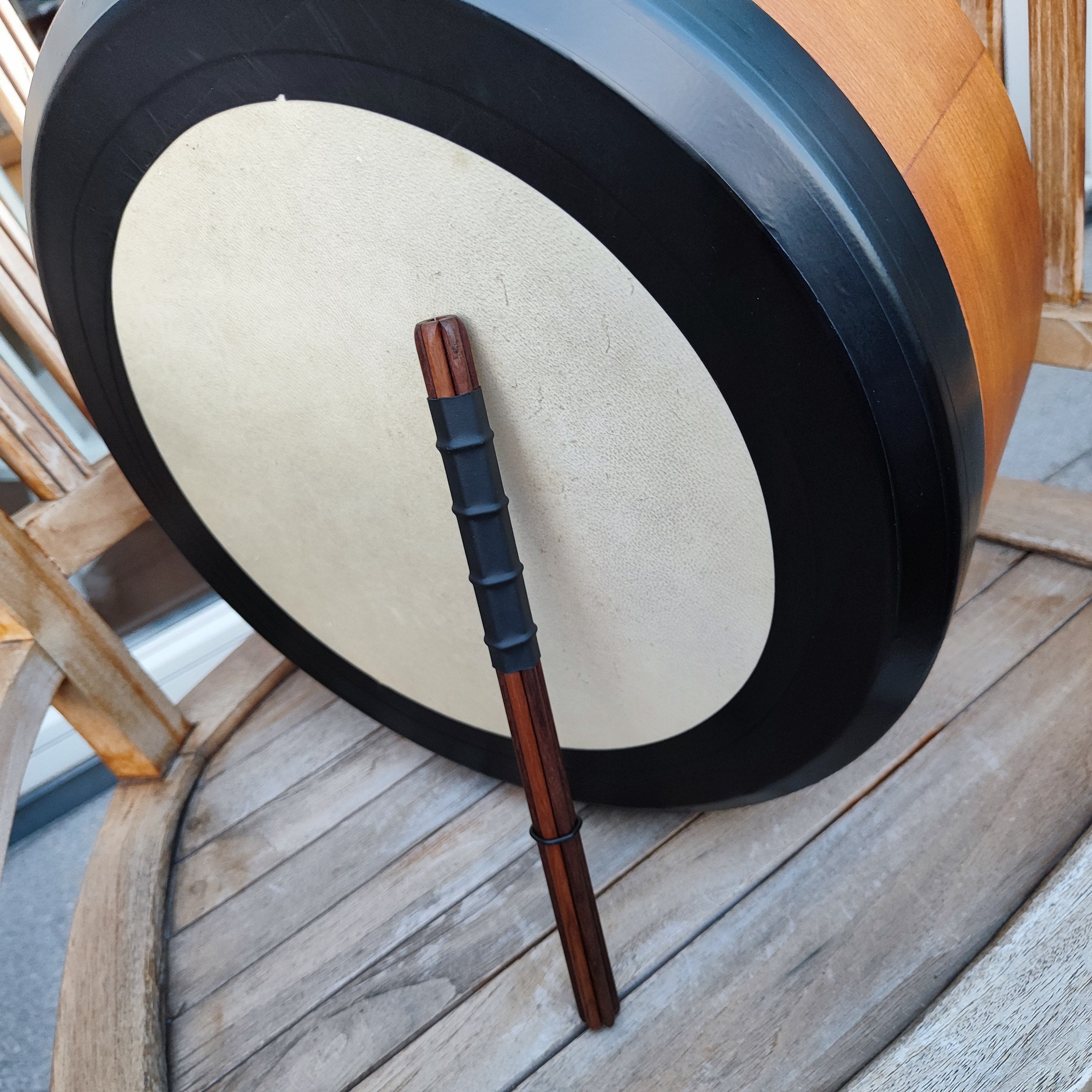 Bodhran Tipper: Buddytipper [HEXA] Walnut ~ Bodhran Beater From Buddy ...